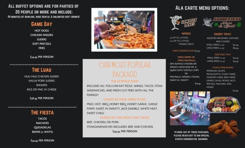 Adult Party Packages | Company Party Packages | Hampton Lanes ...